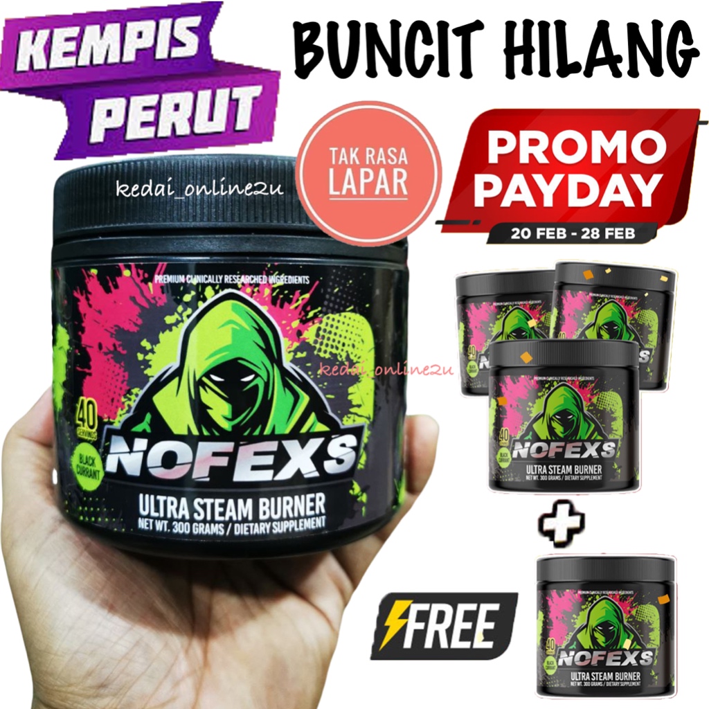 🔥ORIGINAL NOFEXS🔥Fat Burner |Ubat Kurus |Fibre Flex |Turun Berat Badan ...
