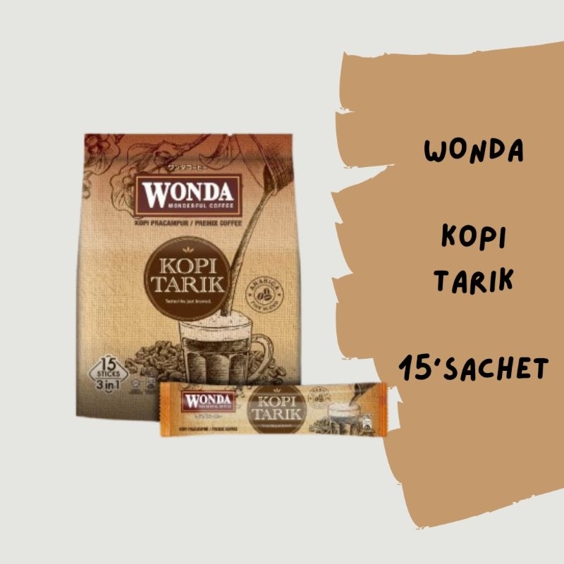 WONDA KOPI TARIK 3 IN 1 (15 SACHET) | Shopee Malaysia