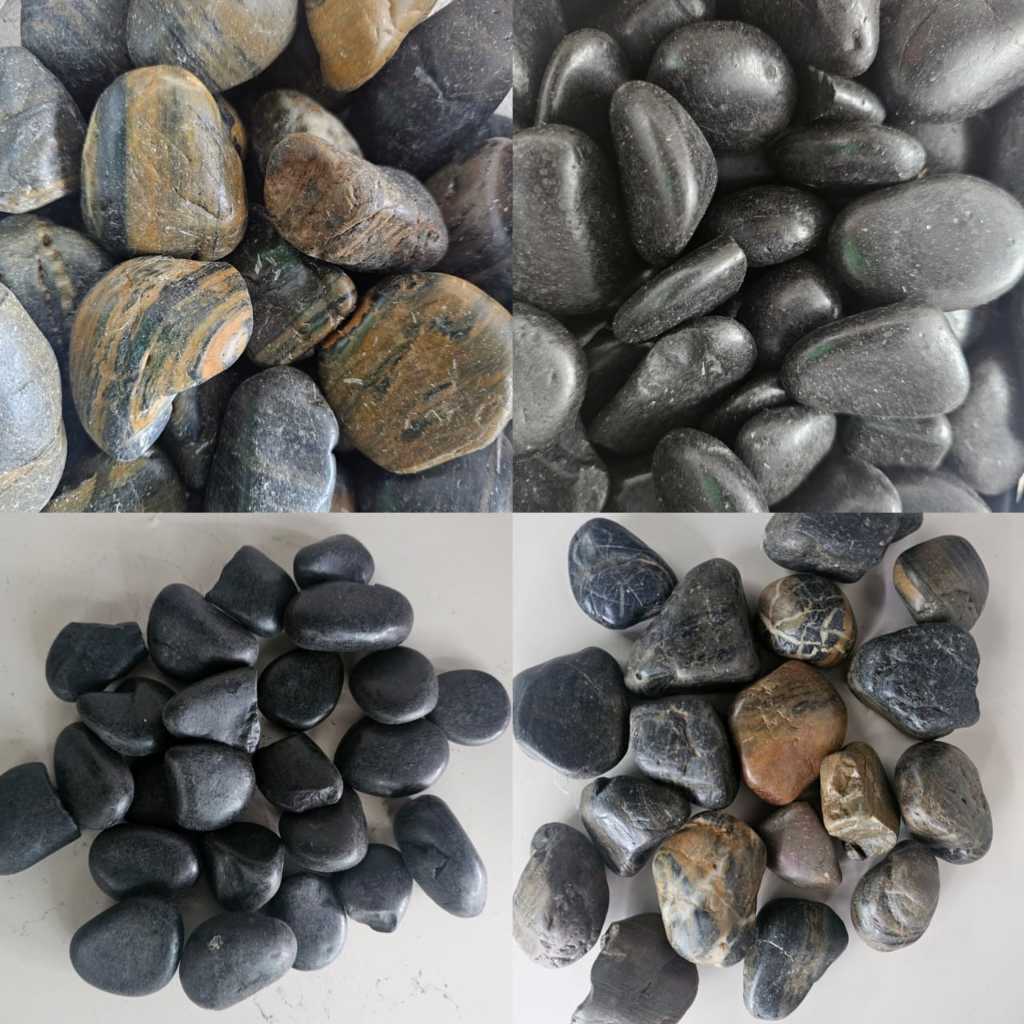 1KG BATU SUNGAI RIVER STONE NATURAL STONE | Shopee Malaysia