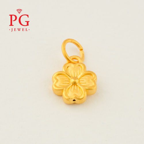 999/24K Gold Charm / Charm Emas Bunga PGJH180807 | Shopee Malaysia