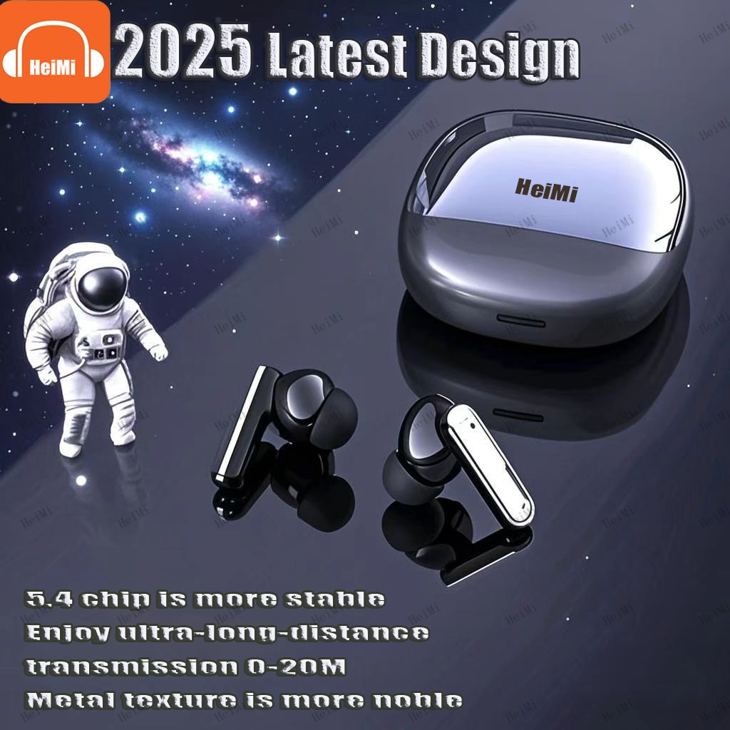 HeiMi Wireless Earphones TWS 5.4 Bluetooth In Ear Earbuds Noise Cancel ...