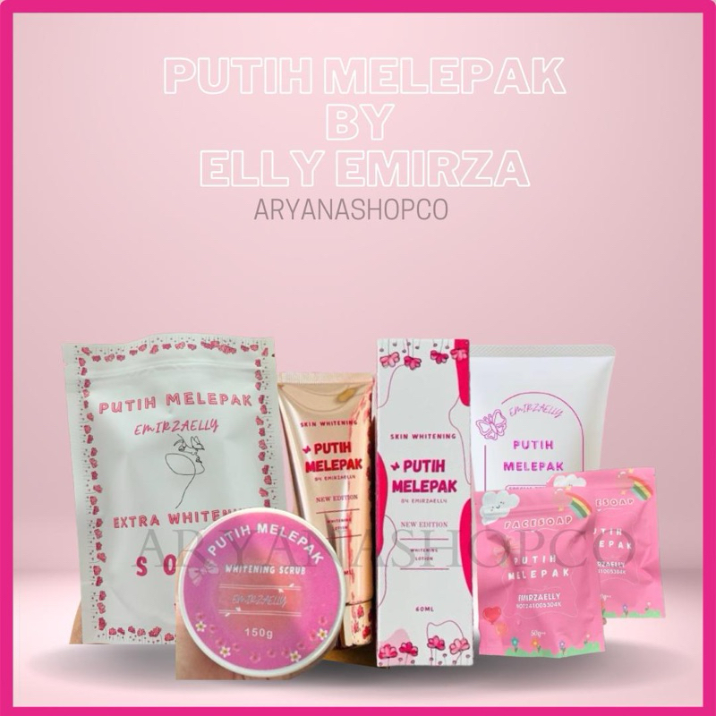 [READY STOCK ORIGINAL FROM HQ] PUTIH MELEPAK LOTION & WHITENING SOAP ...
