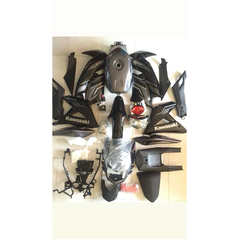 RR150 ZX150 COVERSET INDON KAWASAKI RR150 ORIGINAL COMPLETE A-Z ATAU ...