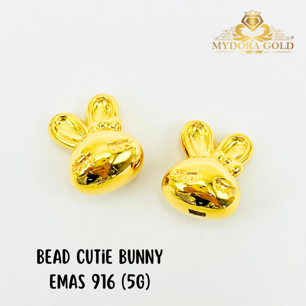 MYDORA Bead Cutie Bunny (5G) | EMAS 916/22k | Shopee Malaysia