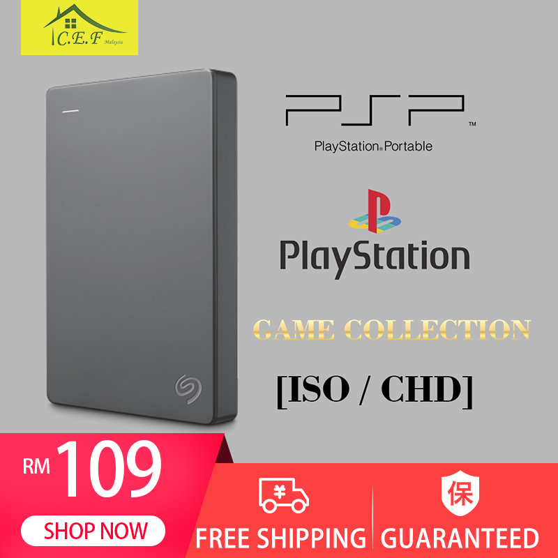 500GB HARD DRIVE GAME COLLECTION PSP ISO SSD HARDISK HDD ROM SET ...