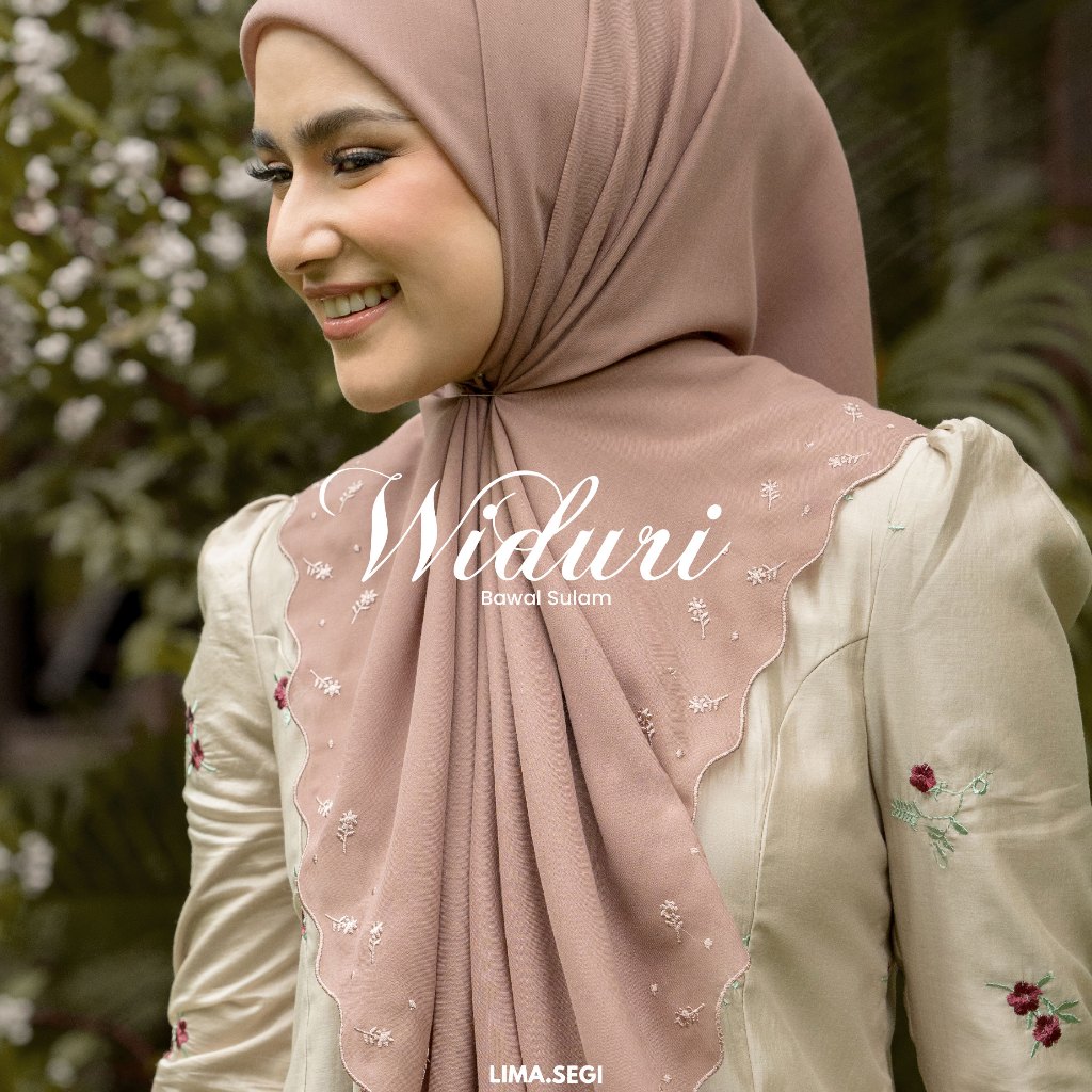 Widuri By Lima Segi - Bawal Sulam Bunga Tepi | Shopee Malaysia