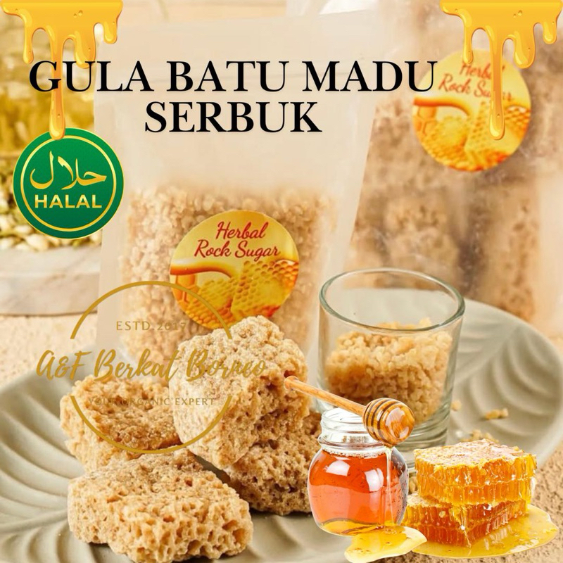 GULA BATU MADU SERBUK 1KG /HALAL | Shopee Malaysia