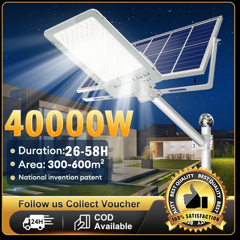 lampu solar 40000W solar street light Lampu jalan suria solar light ...