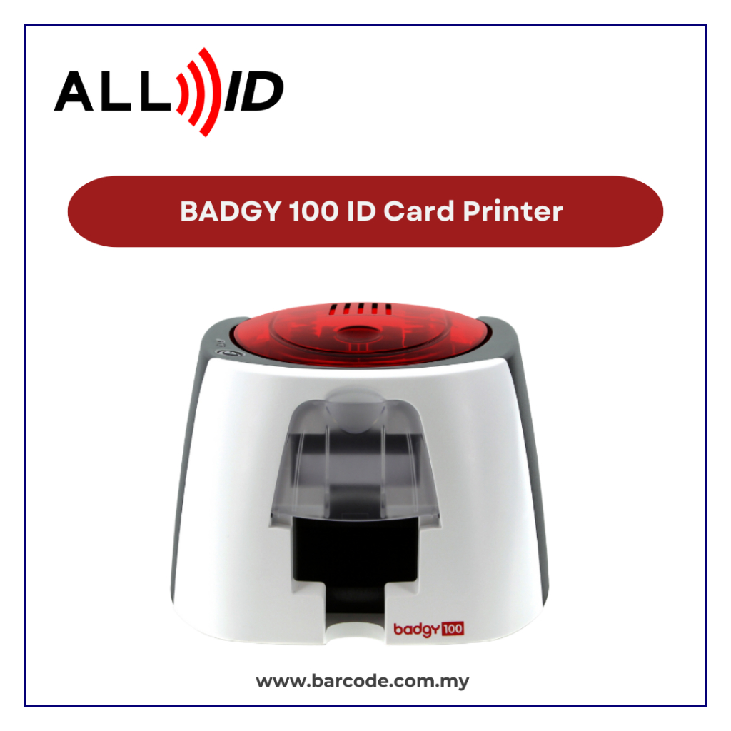 BADGY 100 ID Card Printer | Shopee Malaysia