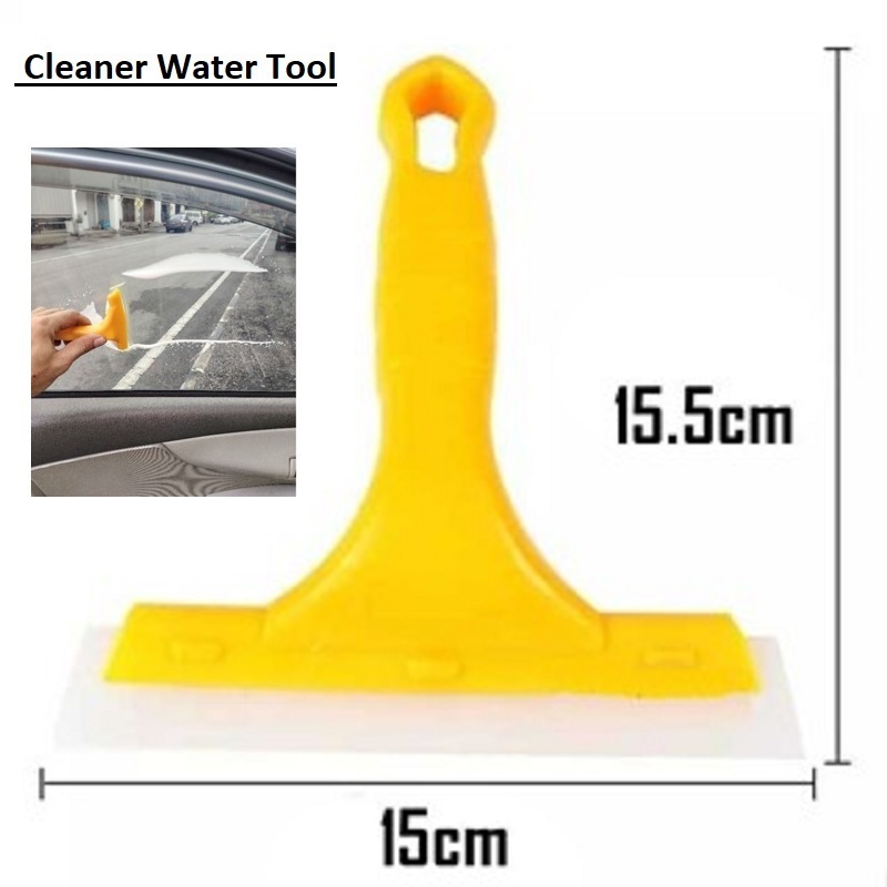 Car Window Scraper Tongue Water Handle Squeegee Sticker Tinted Film ...