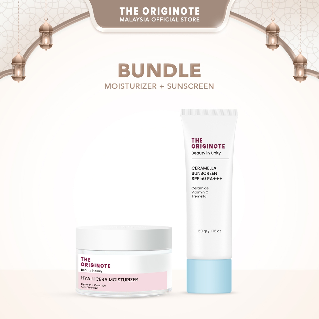 The Originote 2In1 Bundle - Hyalucera Moisturizer Gel + Ceramide ...