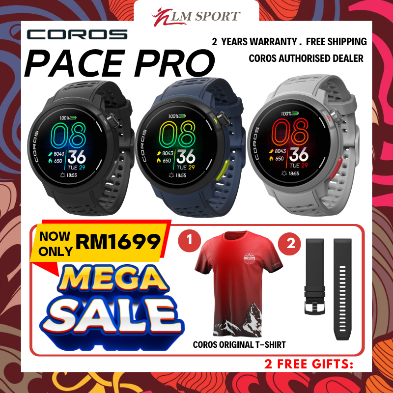 [Hot] COROS PACE Pro Premium Multisport Smartwatch | AMOLED 1500 nits ...