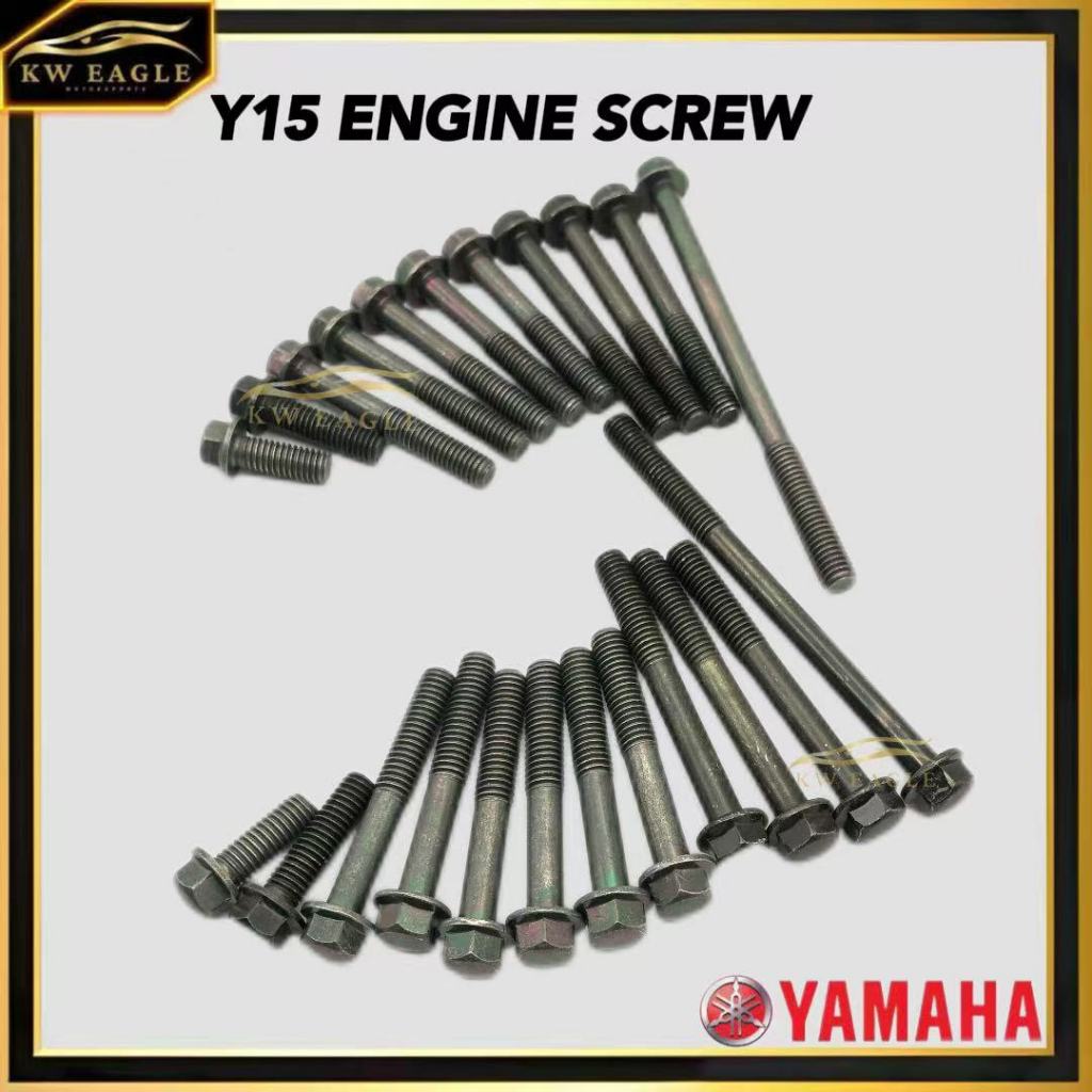 YAMAHA Y15 Y15ZR ENGINE SCREW ENGINE COVER SKRU ORIGINAL | Shopee Malaysia