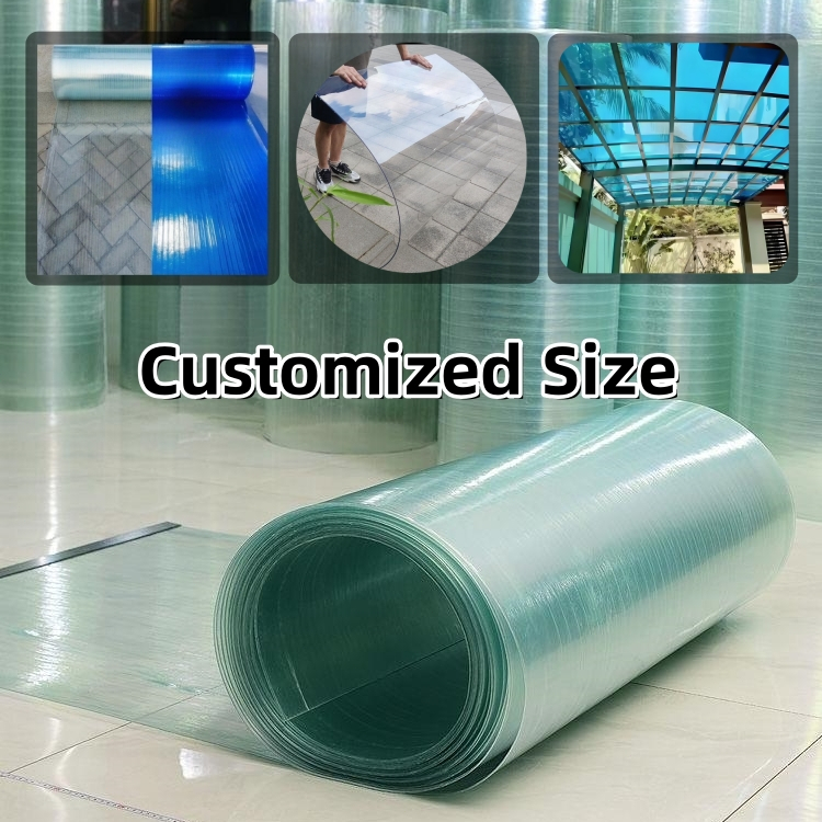 Canopy Rainproof Anti-UV Greenhouse Flat Transparent Roof Polycarbonate ...