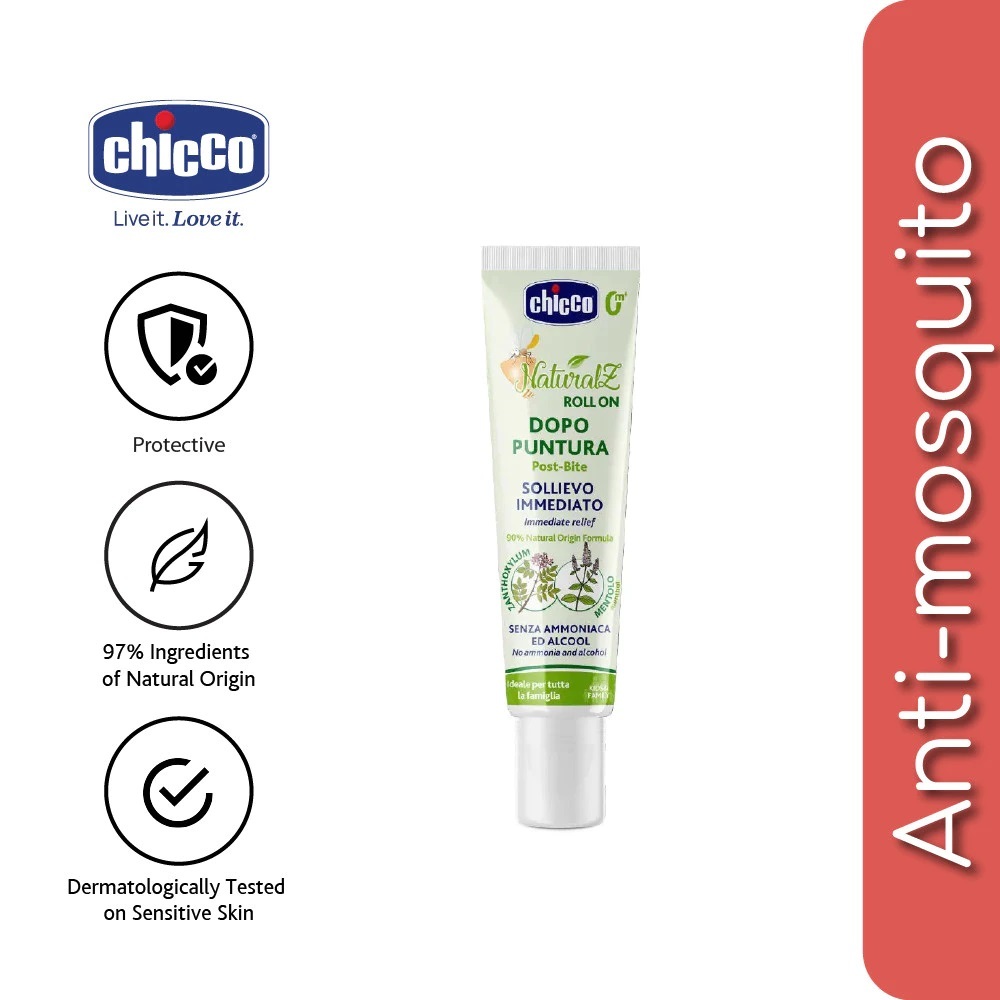 Chicco Anti-Mosquito Natural After-Bite Roll-On (10ml) | Shopee Malaysia
