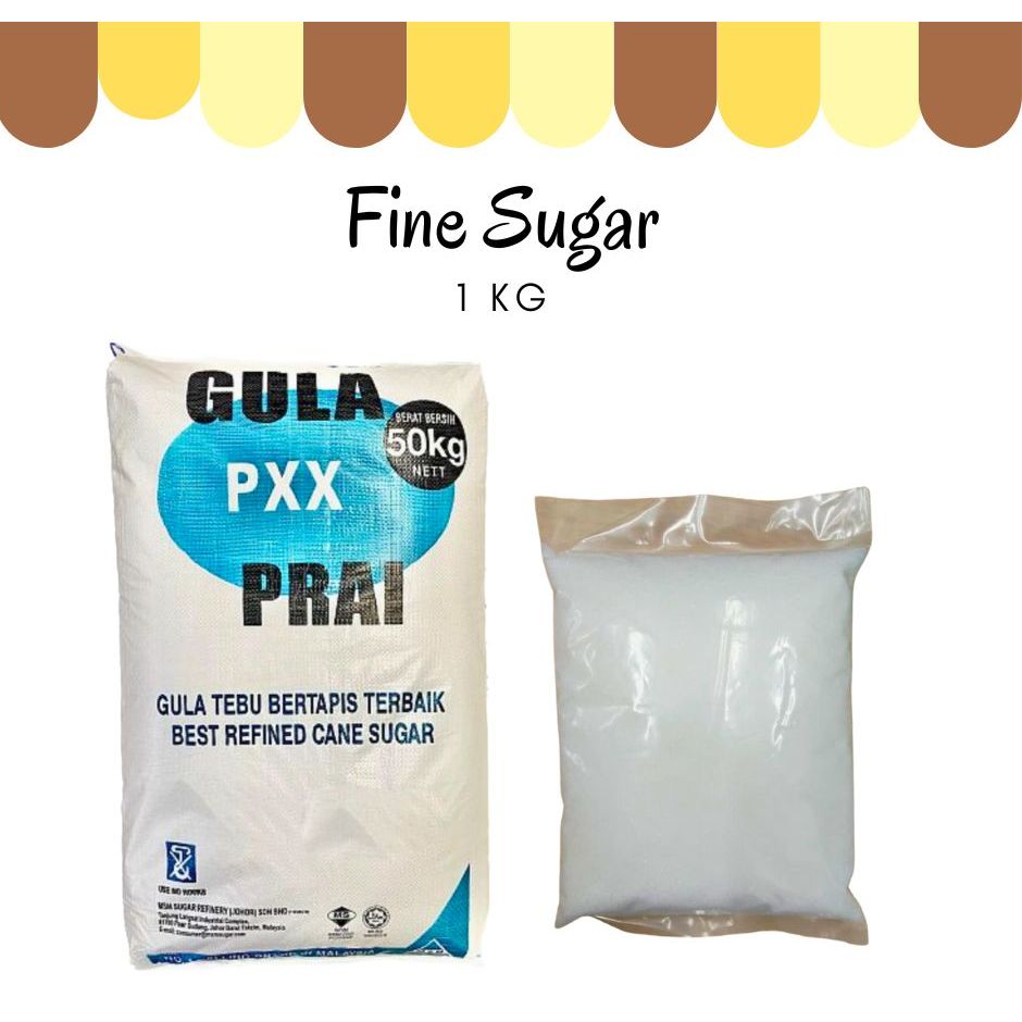 MSM PXX Fine Sugar 1KG ( Repack ) / 细糖 | Shopee Malaysia