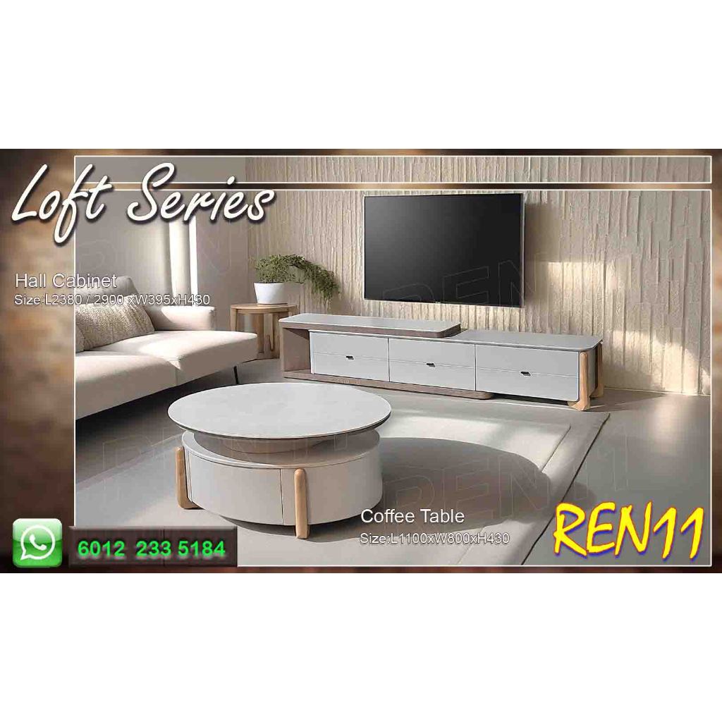 Solid Hall Cabinet / Tv Cabinet / Coffee Table / Side Table / Display ...