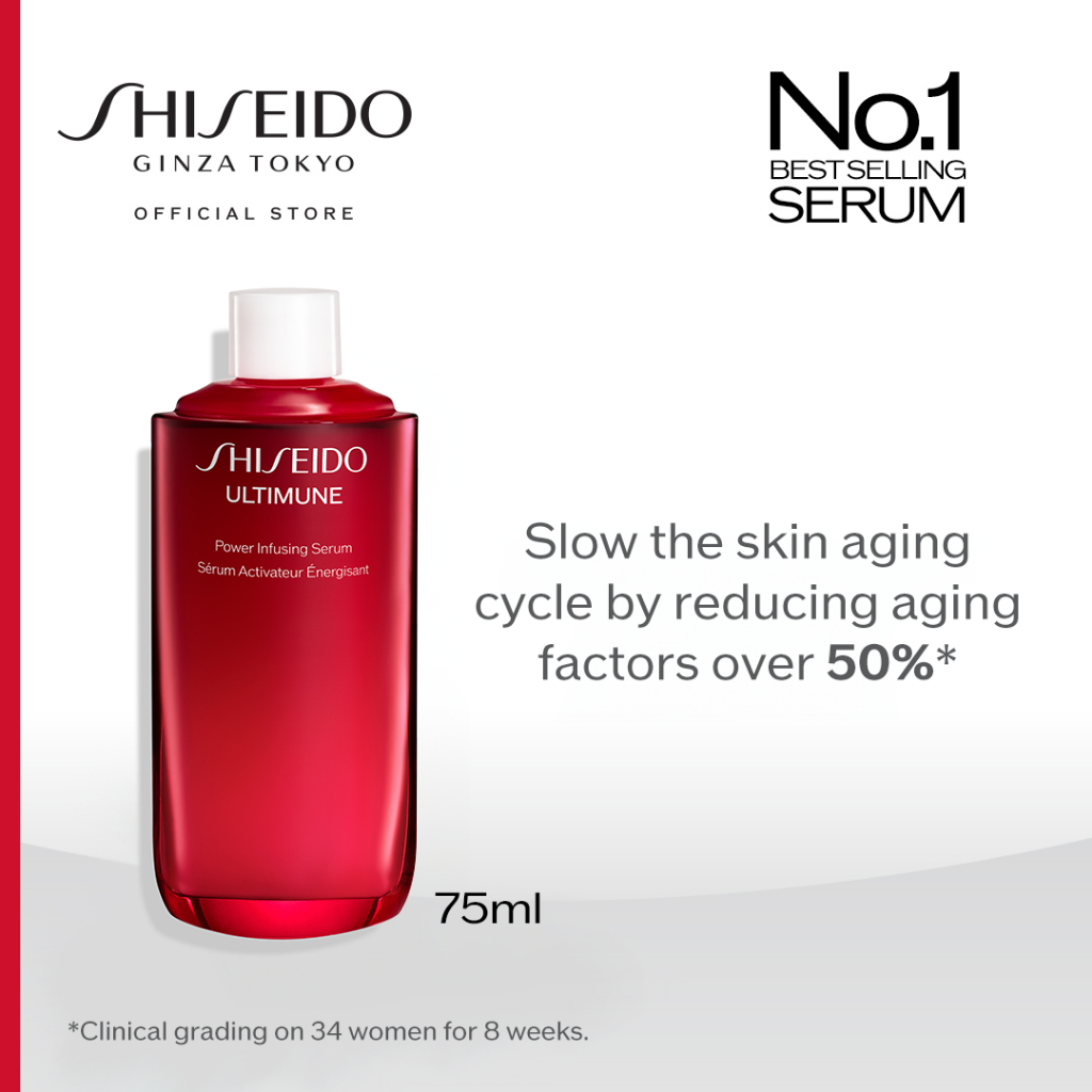 Shiseido Ultimune Power Infusing Concentrate Serum (Refill) 75ml (Anti ...