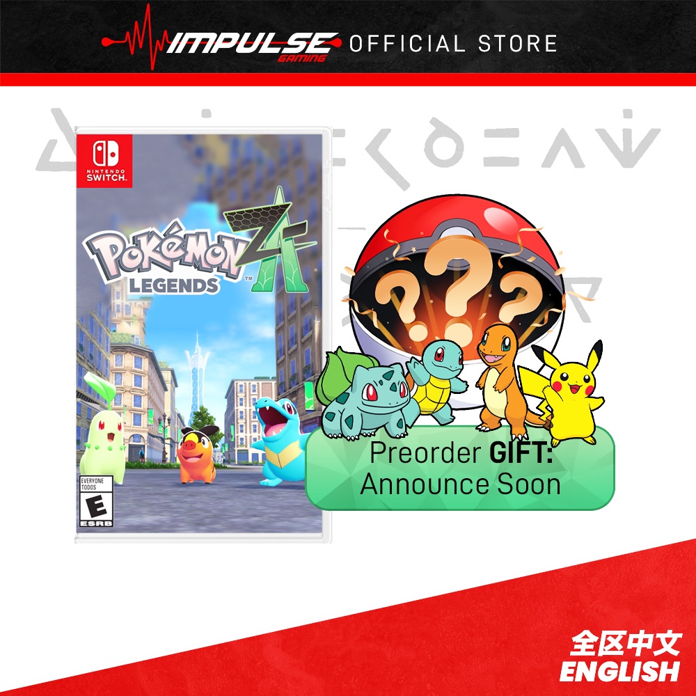 [PREORDER] NSW Nintendo Switch Pokemon Legends Z-A Chi/Eng Version ...