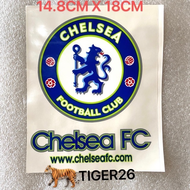 Chelsea FC Football Club Logo 14.8cm x 18cm Car Racing Windshield ...