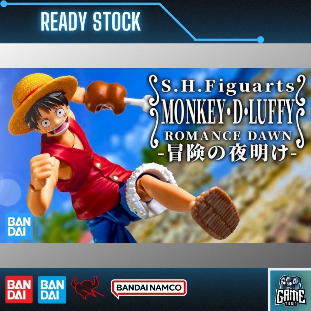 Bandai Tamashii SHF S.H.Figaurts Monkey. D. Luffy -Romance Dawn- [One ...
