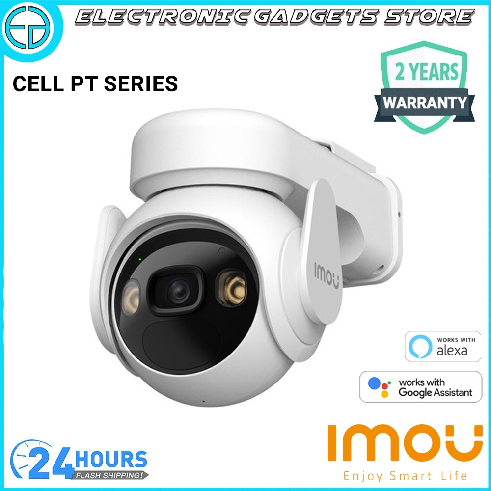 IMOU CELL PT KIT Series Outdoor CCTV Security Camera w/ Solar Panel ...