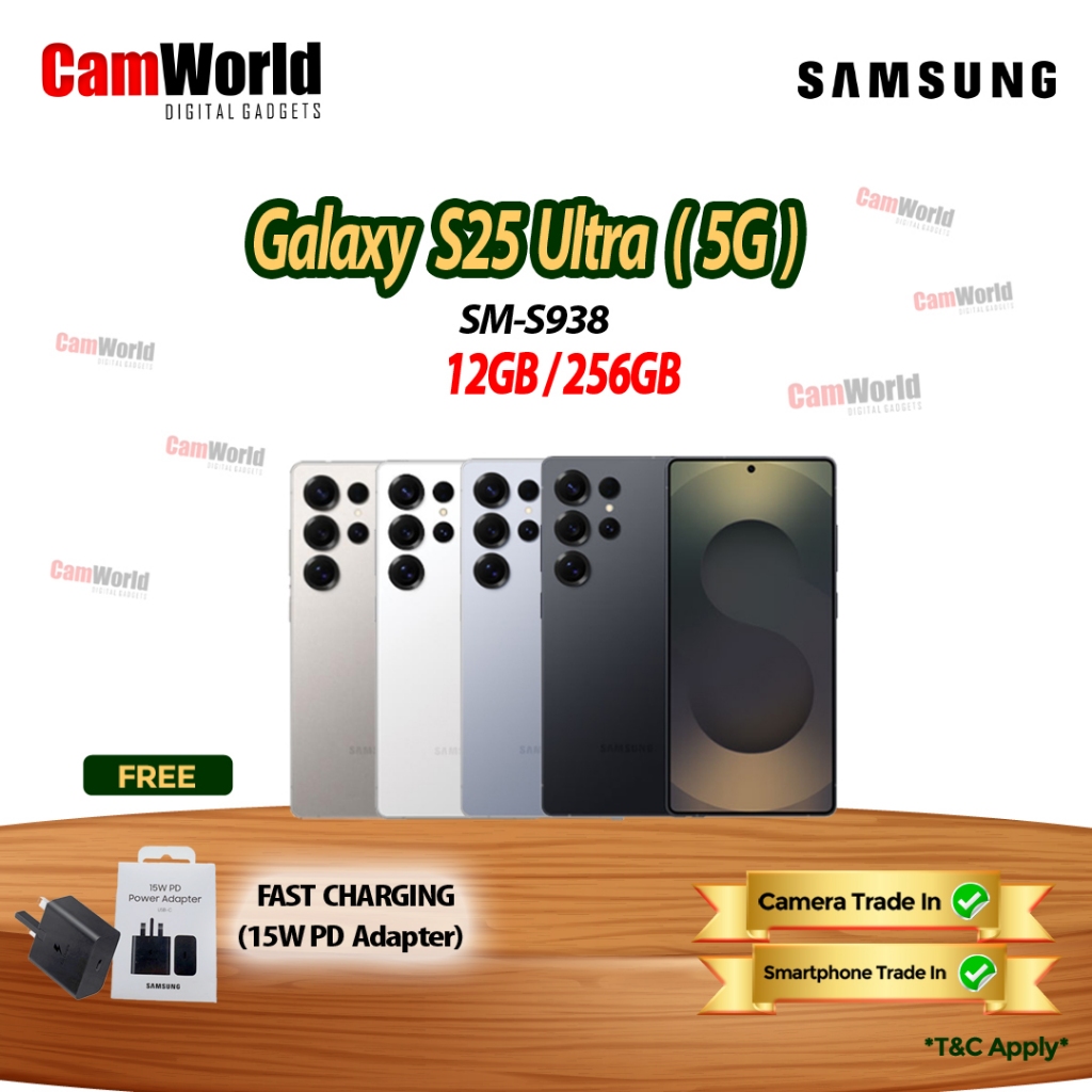 Samsung Galaxy S25 Ultra ( 12GB/256GB ) SM-S938 Samsung Malaysia ...