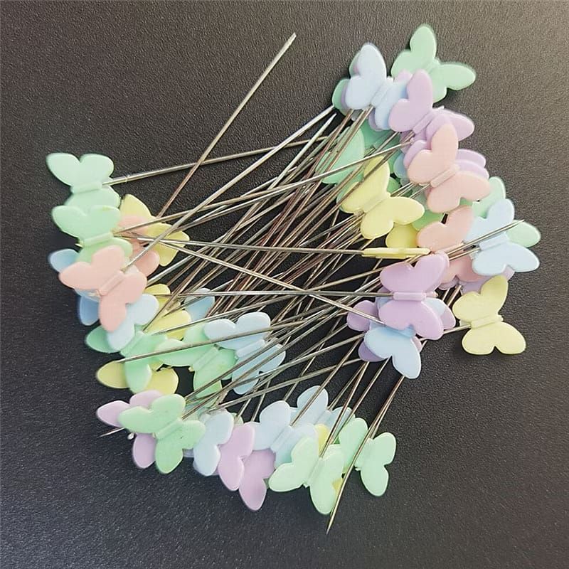 (READY STOCK) 1 Box Jarum Peniti Rama rama tudung/needles pin butterfly ...