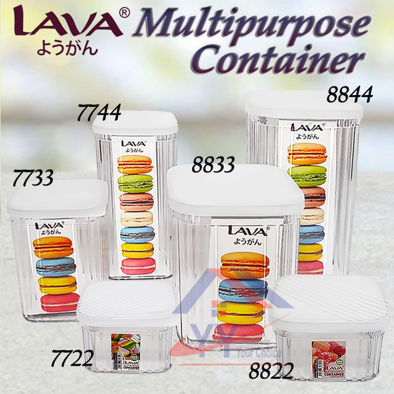 LAVA Multipurpose Container/Canister/Storage Jar/Multifunctional ...