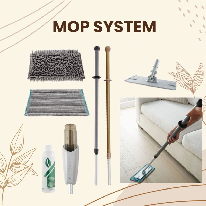Norwex Mop System Mini Mop Spray Mop Attachment Outdoor Broom Probiotic ...