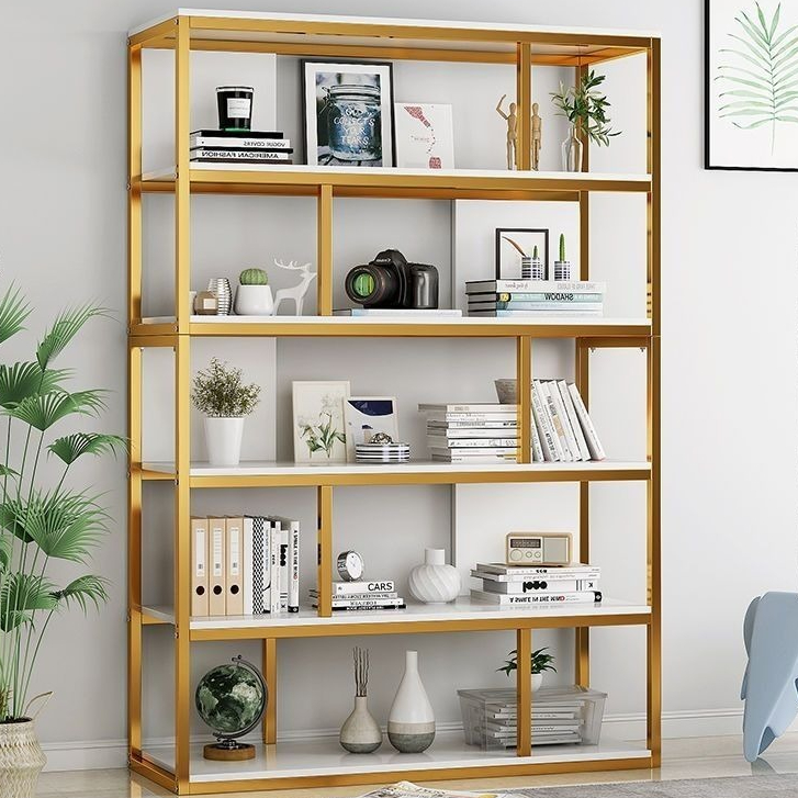 Bookshelf and Storage Shelf Floor Entrance Partition Multi-Layer ...