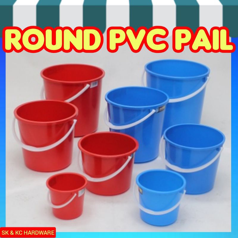 0.5 - 6 Gallon Plastic Pail / Bucket / Baldi Air / Bakul / Tong Mop ...