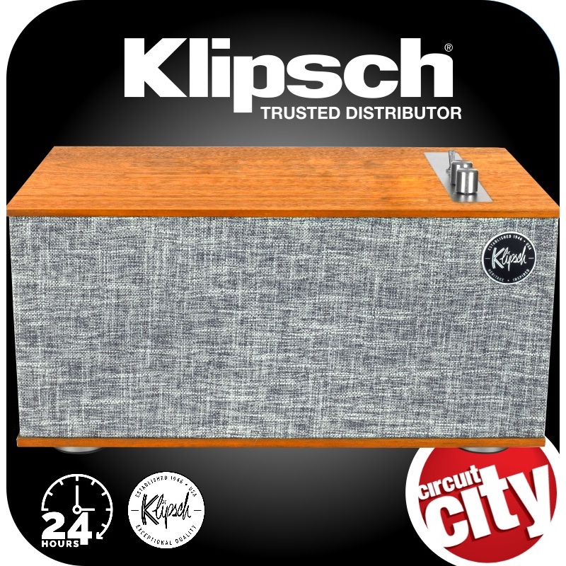 Klipsch Heritage Wireless The Three II Tabletop Stereo in Walnut ...