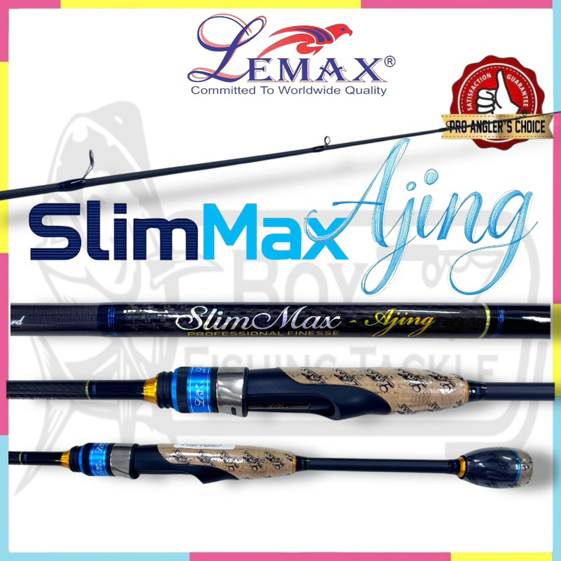 LEMAX SLIM MAX AJING UL ROD ULTRALIGHT SPINNING ROD BFS FISHING ROD ...