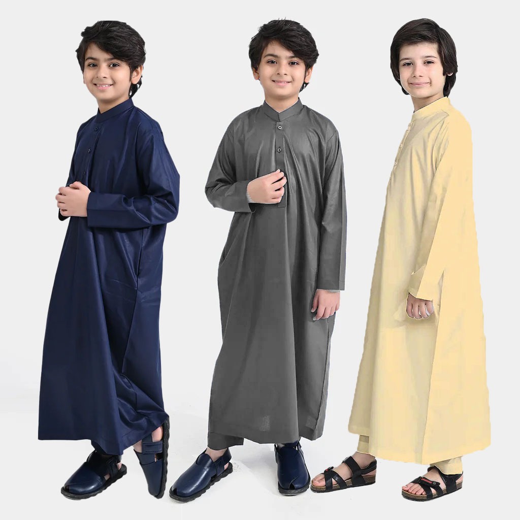 Jubah Lelaki Budak Viral Jubah Raya 2025 Premium Jubah Kanak Kanak ...