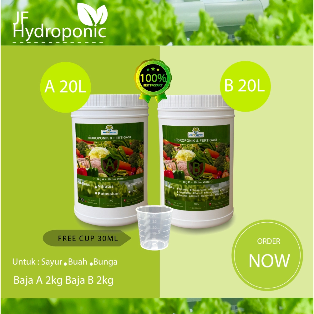 20L BAJA AB | 1KG | 10L BAJA A & 1KG | 10L BAJA B | PATI HYDROPONIC ...