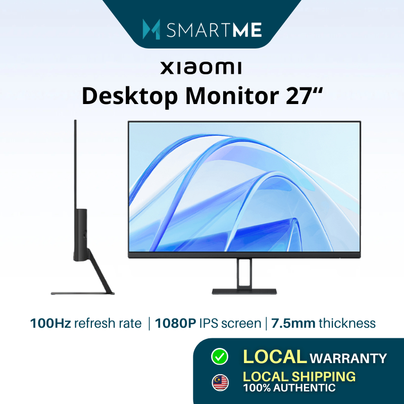 Xiaomi Monitor A27 100Hz | G27i 27" 165Hz Low Blue Light Monitor PC ...