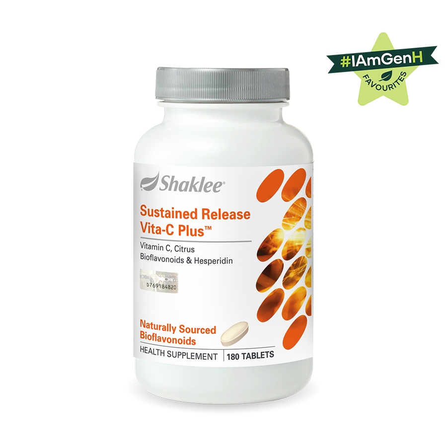 🔥Ready Stock🔥 Shaklee Sustained Release Vita-C Plus 500mg (180 tablets ...