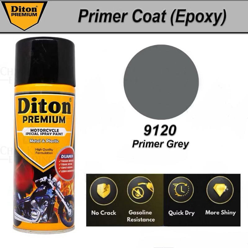 Diton Premium Primer Coat Epoxy Spray Paint | Shopee Malaysia