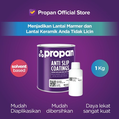 PROPAN ANTI SLIP COATING (1KG SET) TWO-PART POLYMER ACRLIC SILANE AND ...