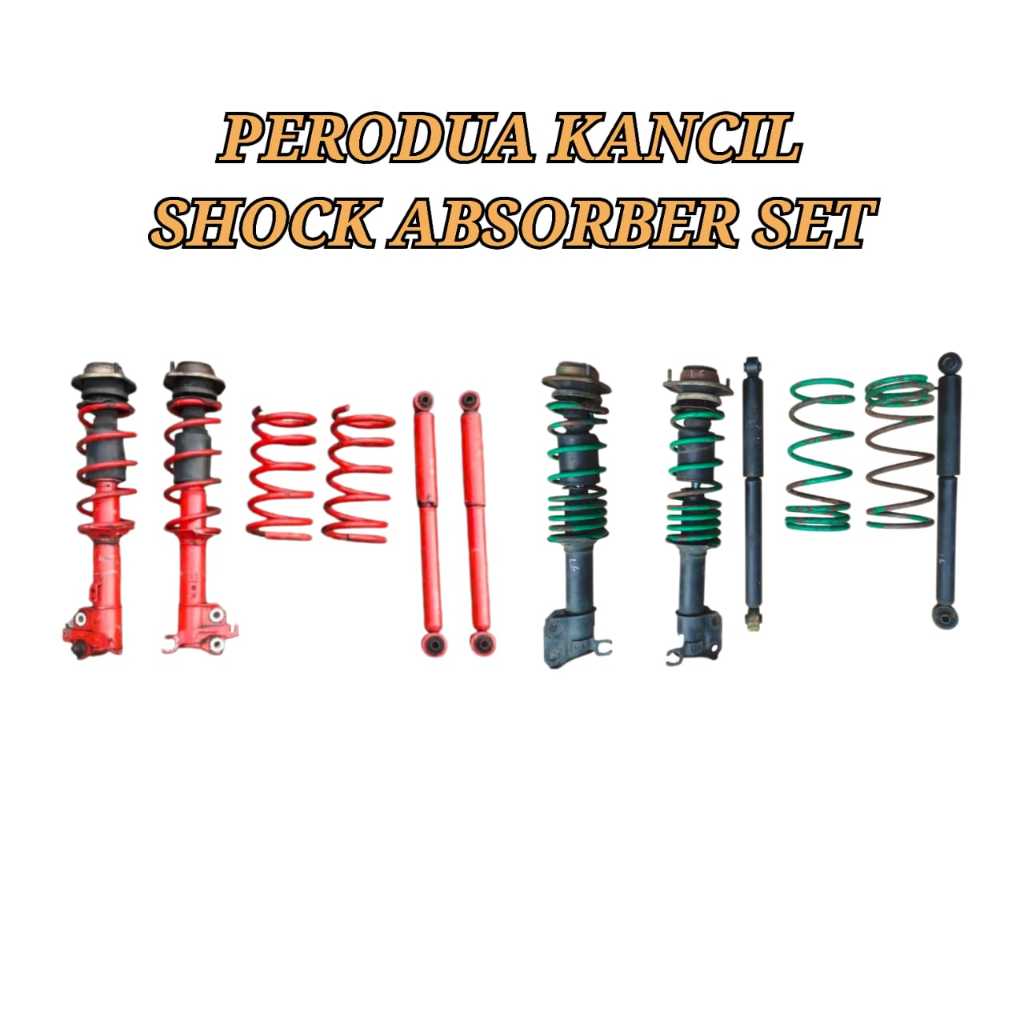Shock Absorber / Absorber Depan Belakang Perodua Kancil Shock Absorber ...