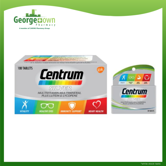 CENTRUM SILVER MULTIVITAMIN 100S+30S | Shopee Malaysia