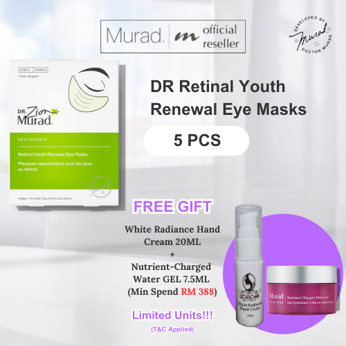 DR Murad Retinal Youth Renewal Eye Masks 5 PCS | Shopee Malaysia