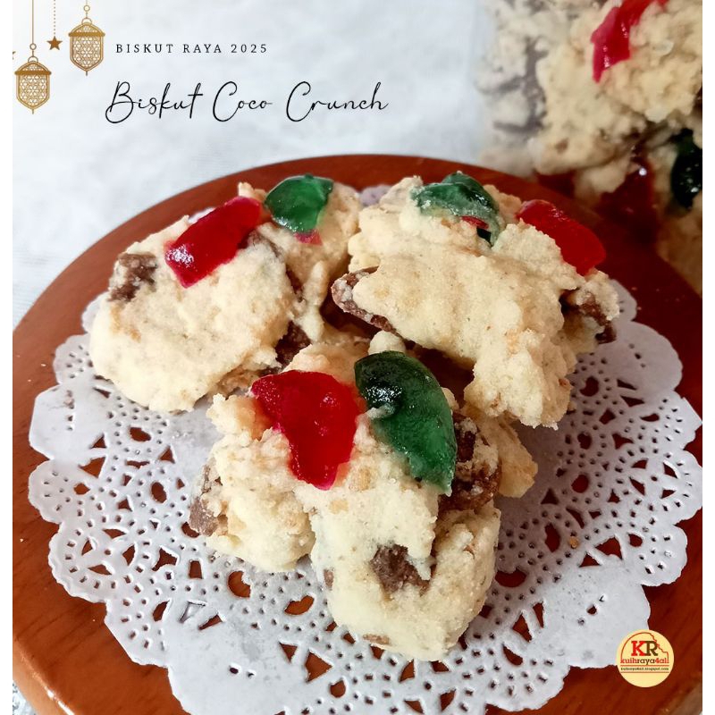 Kuih Raya 2025, Biskut Raya Coco Crunch Cookies Ready Stock | Shopee ...