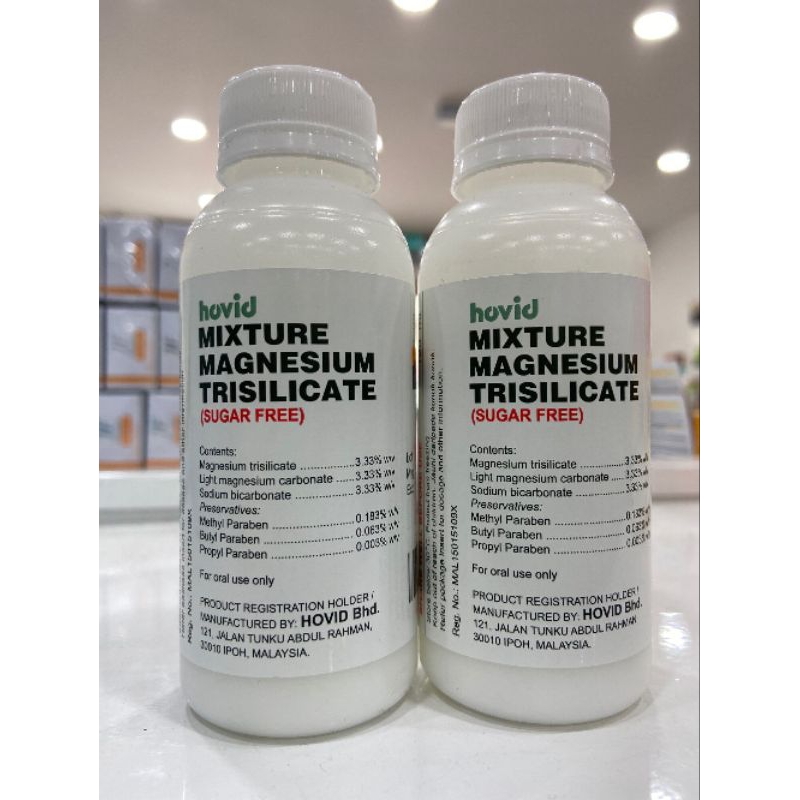 HOVID MIXTURE MAGNESIUM TRISILICATE 120ML | Shopee Malaysia