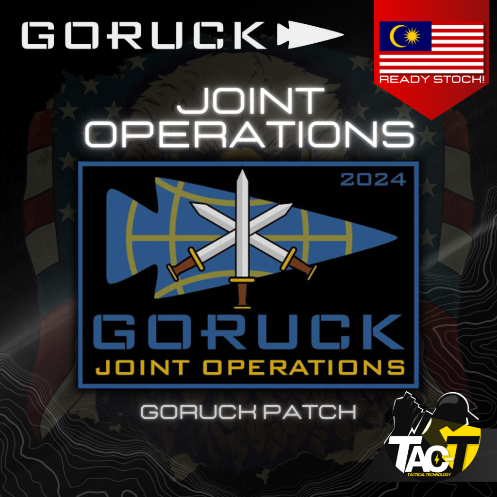 GORUCK Patch - JOINT OPERATIONS RUCK 2024 - ORIGINAL | Shopee Malaysia