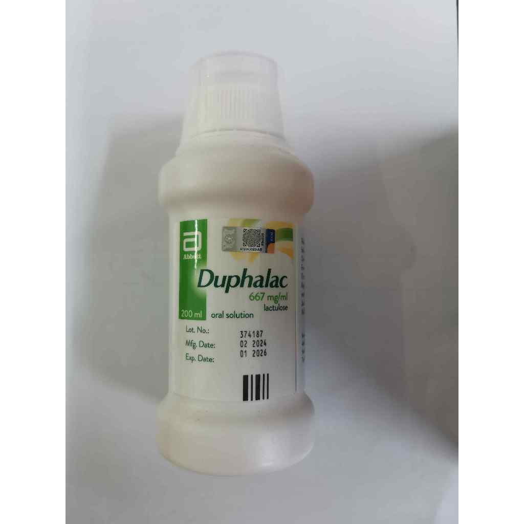 Abbott Duphalac 667mg/ml oral solution 200ML Exp 01/2026 Lactulose oral ...