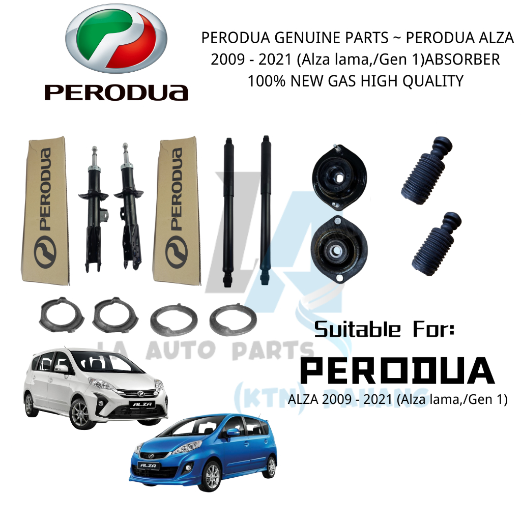 PERODUA GENUINE PARTS ~ PERODUA ALZA 2009 - 2021 (Alza lama,/Gen 1 ...