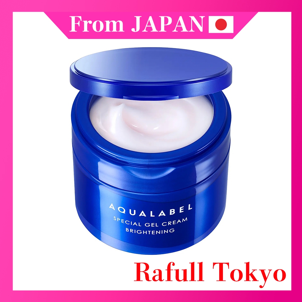 【From JAPAN】SHISEIDO AQUALABEL Special Gel Cream EX【Brightening】90g (blue) Beauty Serum Mask ...