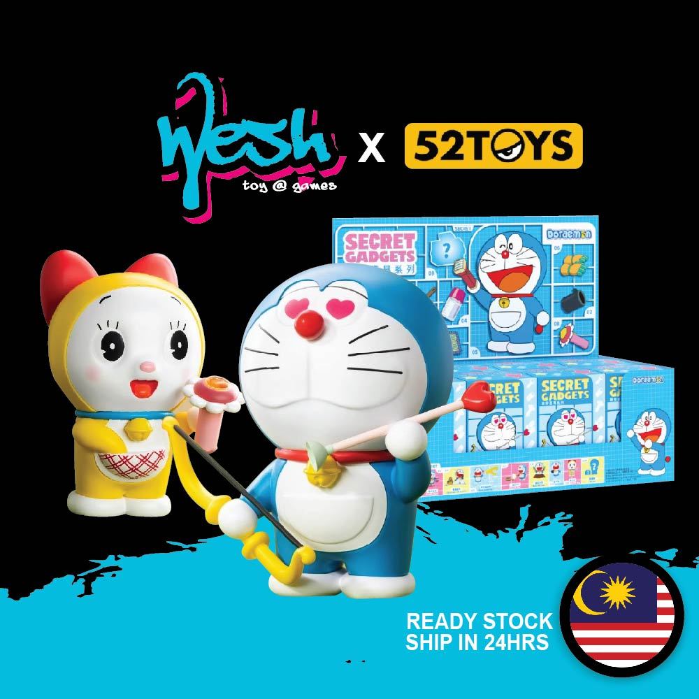 52Toys Doraemon Secret Gadgets 哆啦A梦 秘密道具系列2代 盲盒手办 潮流玩具 公仔摆件 玩具礼物 Blind ...